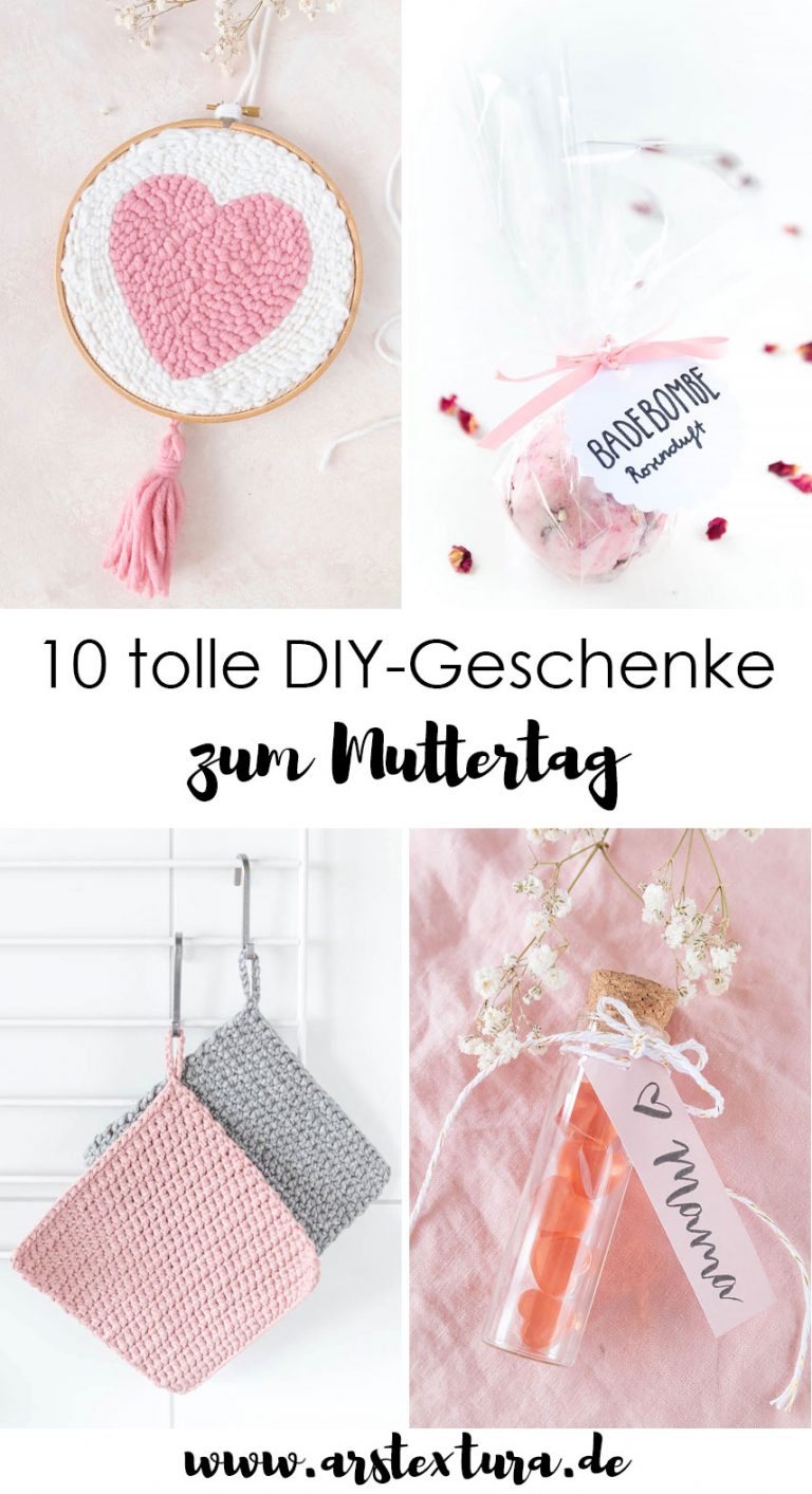 Die 10 besten DIY-Geschenke zum Muttertag | ars textura – DIY-Blog
